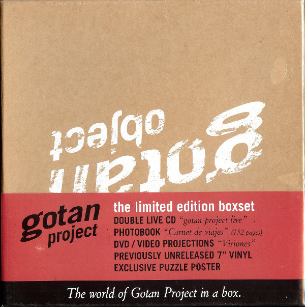 Gotan Project ‎- Gotan Object - The limited edition - Box Set на ТОП ...